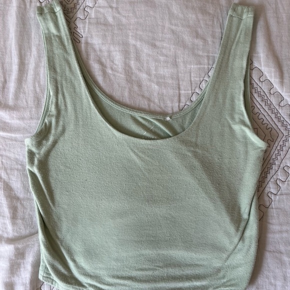 PacSun | Tops | Pacsun Sage Green Scoop Neck Tank Top | Poshmark